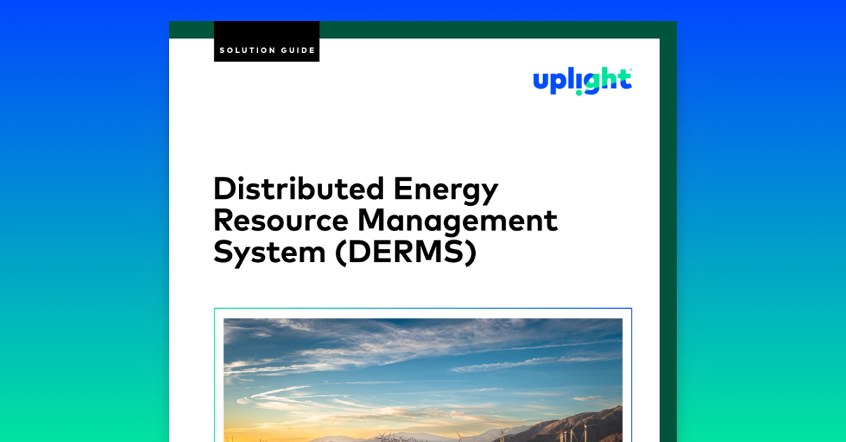 DERMS Solution Guide - AutoGrid | Uplight