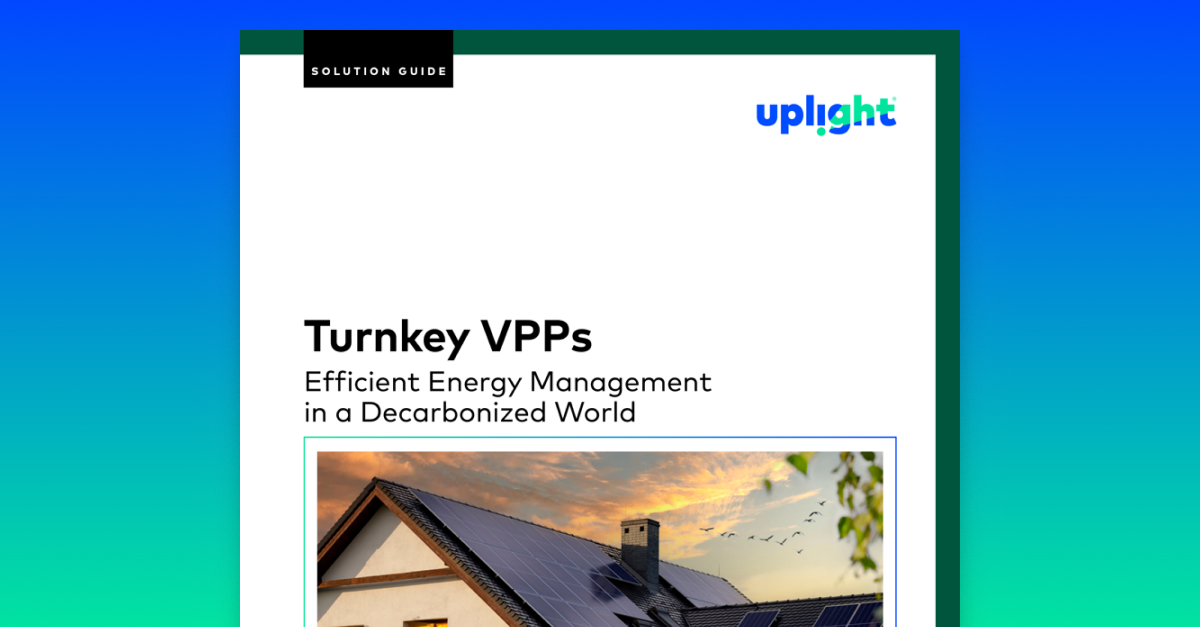 Turnkey VPPs: Efficient Energy Management in a Decarbonized World | Uplight