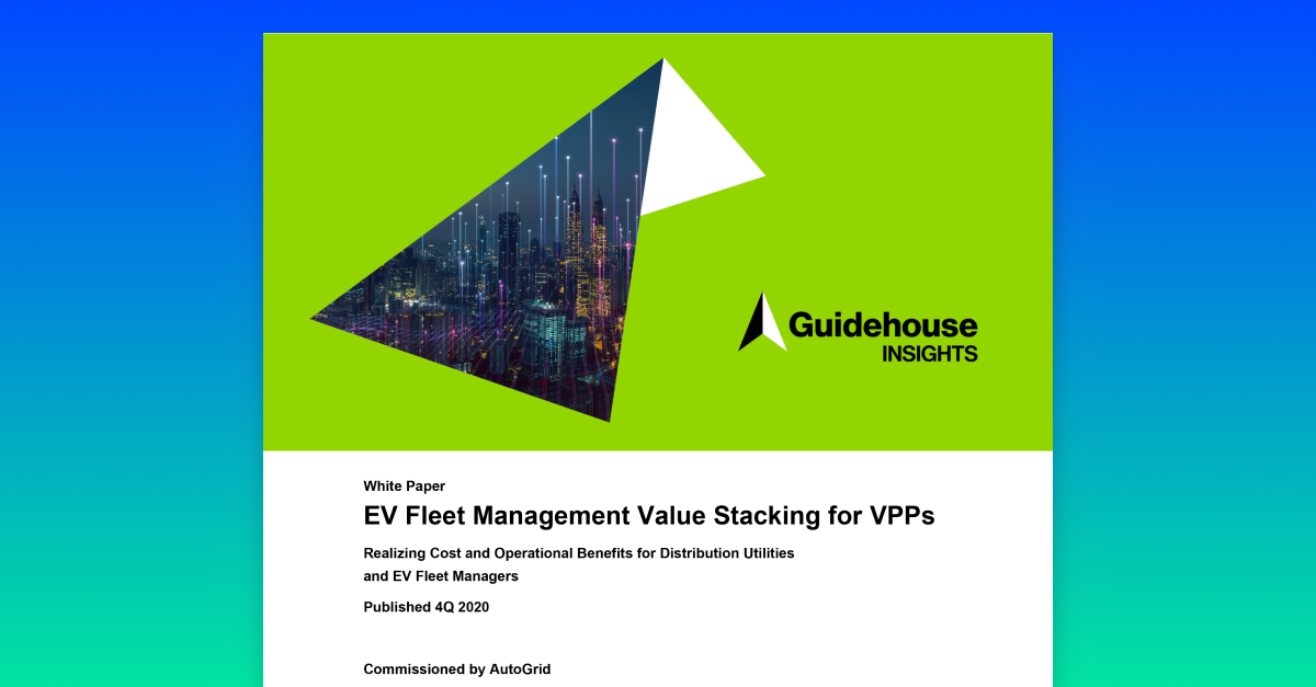 EV Fleet Management Value Stacking for VPPs [White Paper] | Uplight